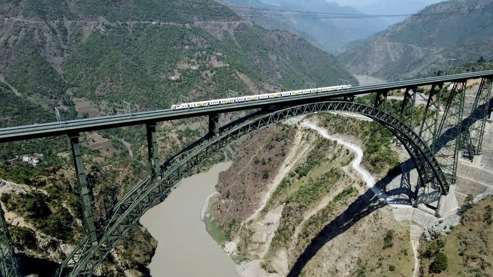 Tracks of Togetherness: Jammu–Srinagar Rail Link Set to Roll Soon ...